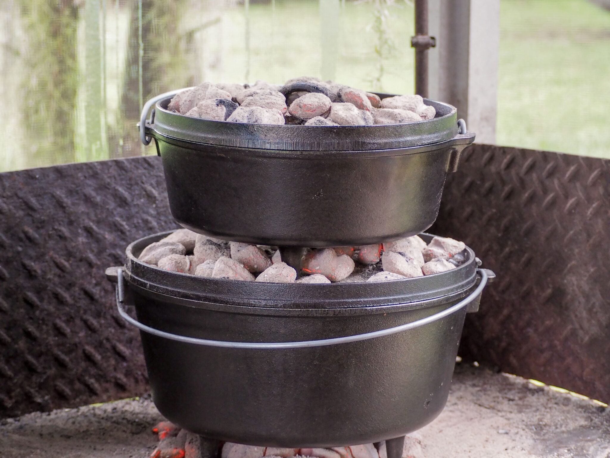 Perfect Dutch Oven Stuffed Green Peppers - Monday is Meatloaf