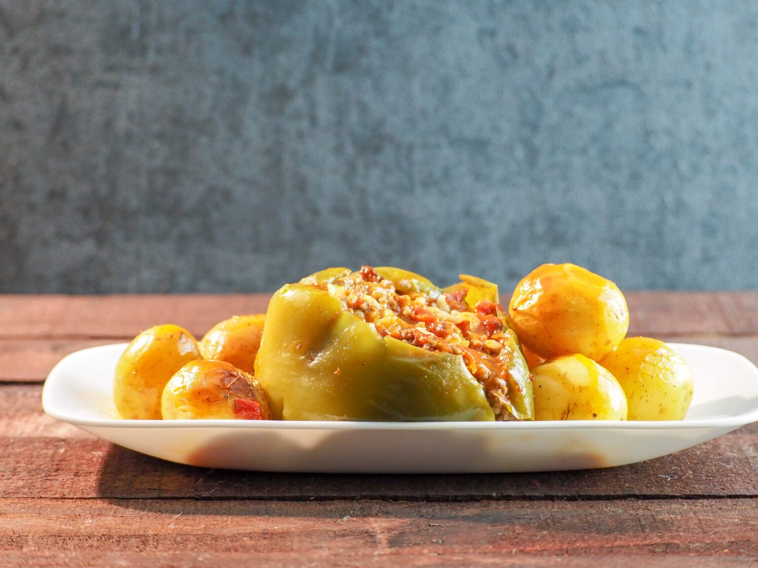 Perfect Dutch Oven Stuffed Green Peppers - Monday is Meatloaf