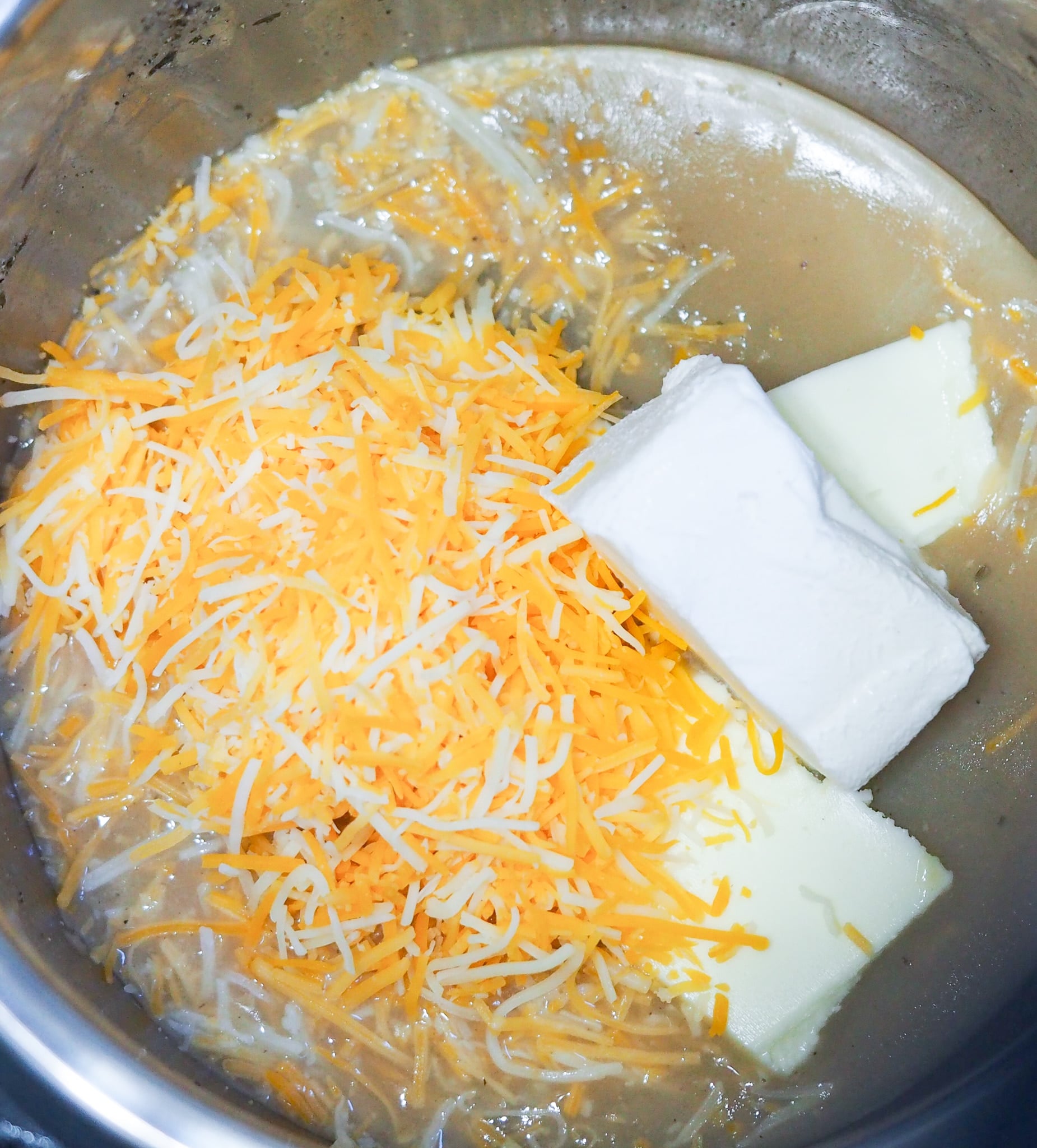 Instant Pot Cheesy Ranch Potatoes - Monday is Meatloaf