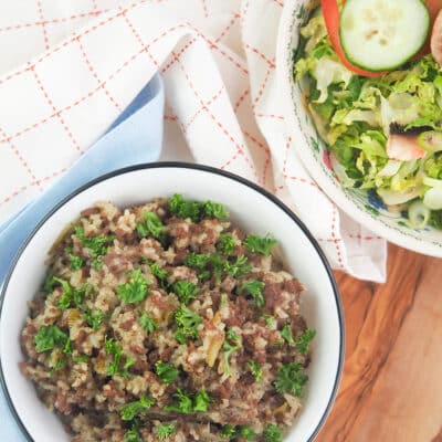 One-Pot Cajun Dirty Rice - Monday Is Meatloaf