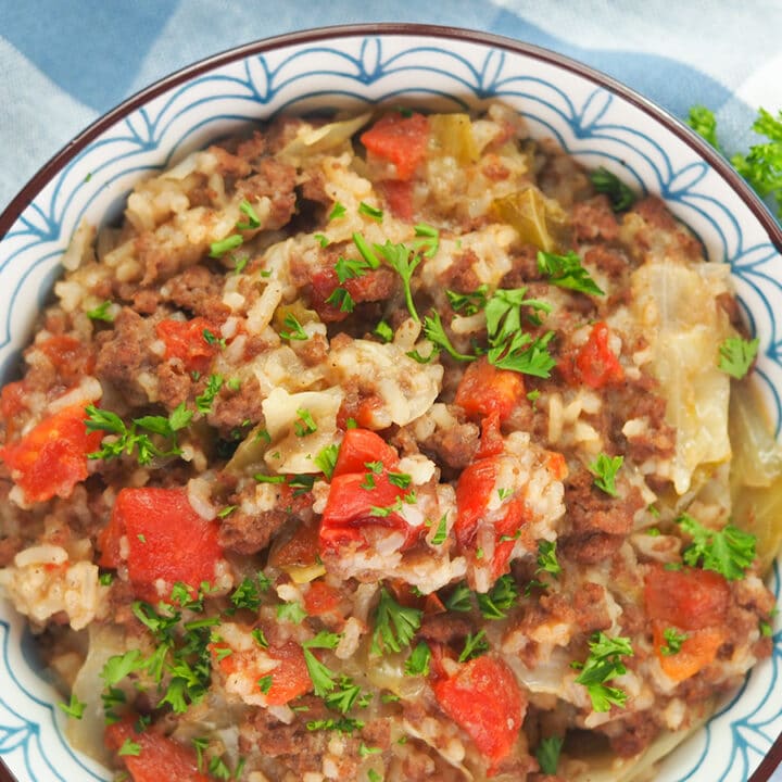 Instant Pot Unstuffed Cabbage Rolls - Monday Is Meatloaf